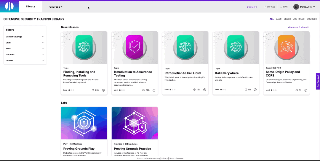 How to Download Course Materials from the Learning Library – OffSec ...