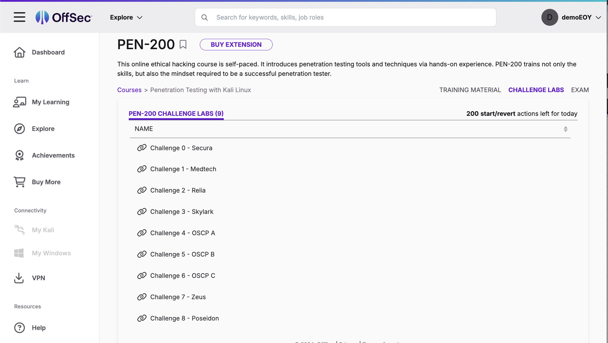 PEN-200 Onboarding - A Learner Introduction Guide to the OSCP – OffSec Support Portal