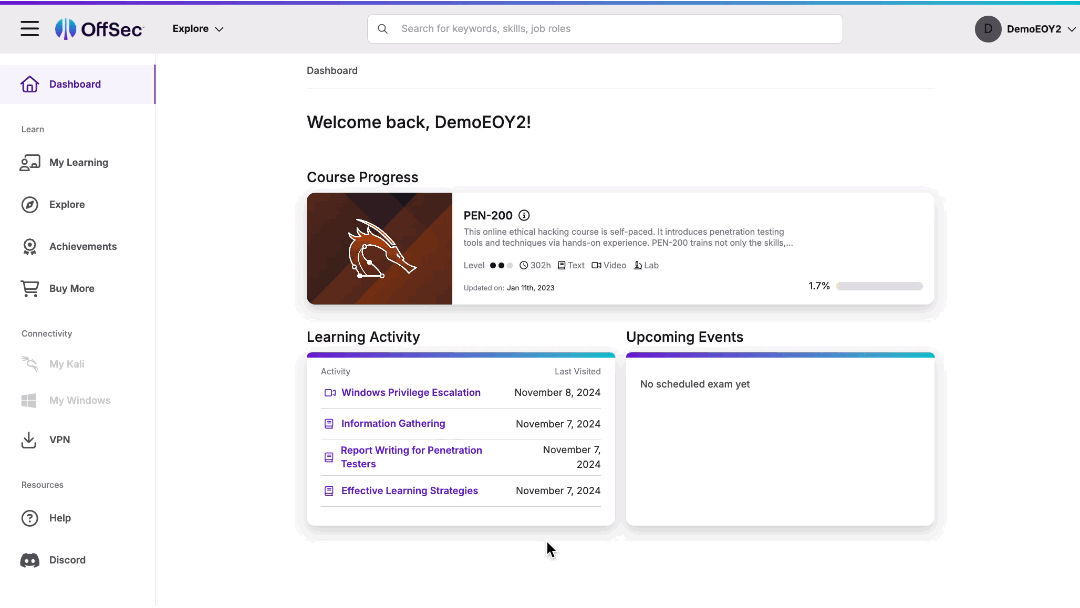 OffSec OSCP Exam with AD Preparation (Newly Updated) – OffSec Support ... OffSec OSCP Exam with AD Preparation (Newly Updated) – OffSec Support ...